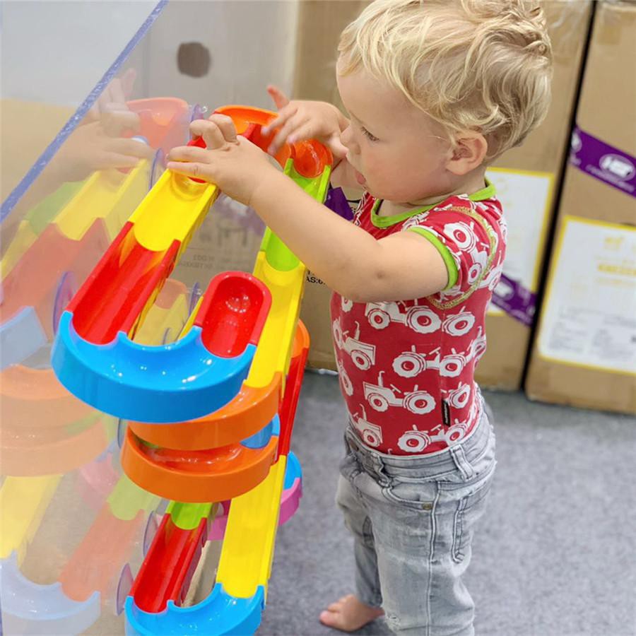 Circuito Dinâmico para Banho - Bath Ball Track Puzzle Toys - Baruk ...