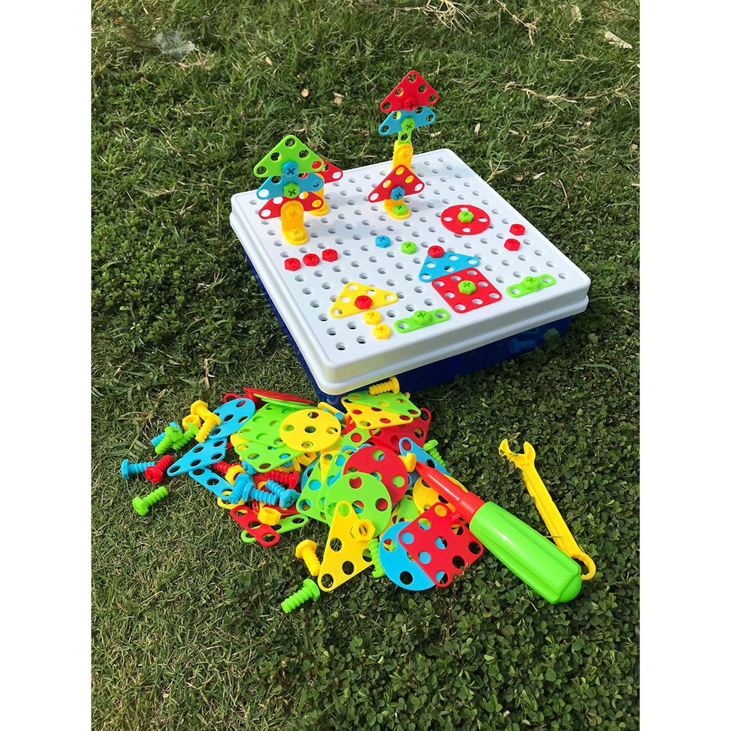 Jogo Construção da Imaginação - Imagination Building 96 pecas - Baruk ...