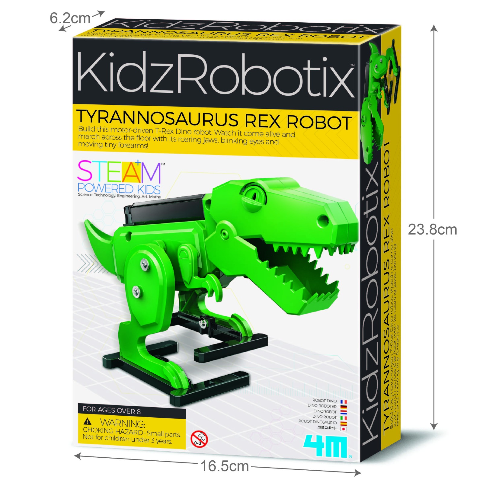Robô T-Rex - Kit de Montagem Robô Tiranossauro Rex - Baruk Batuk | A ...