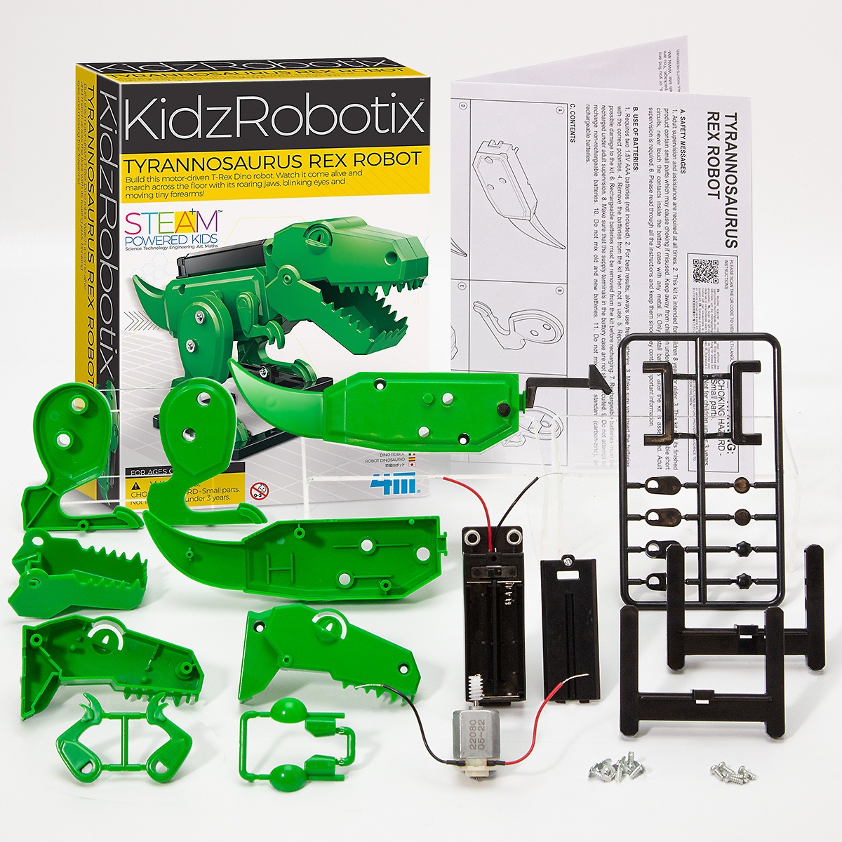 Robô T-Rex - Kit de Montagem Robô Tiranossauro Rex - Baruk Batuk | A ...