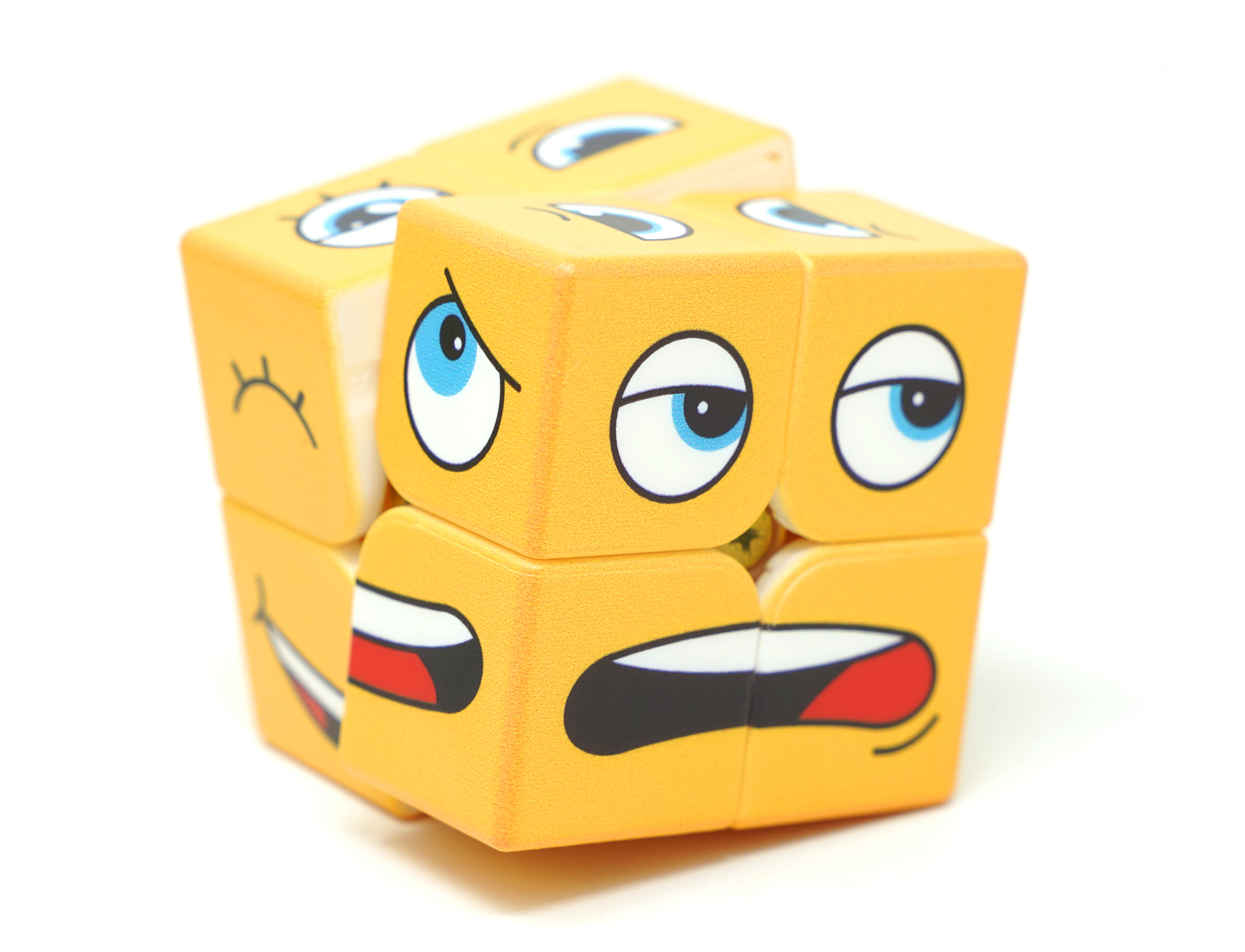 Jogo Face Cube - 2 Cubos + 60 Cartas - Baruk Batuk