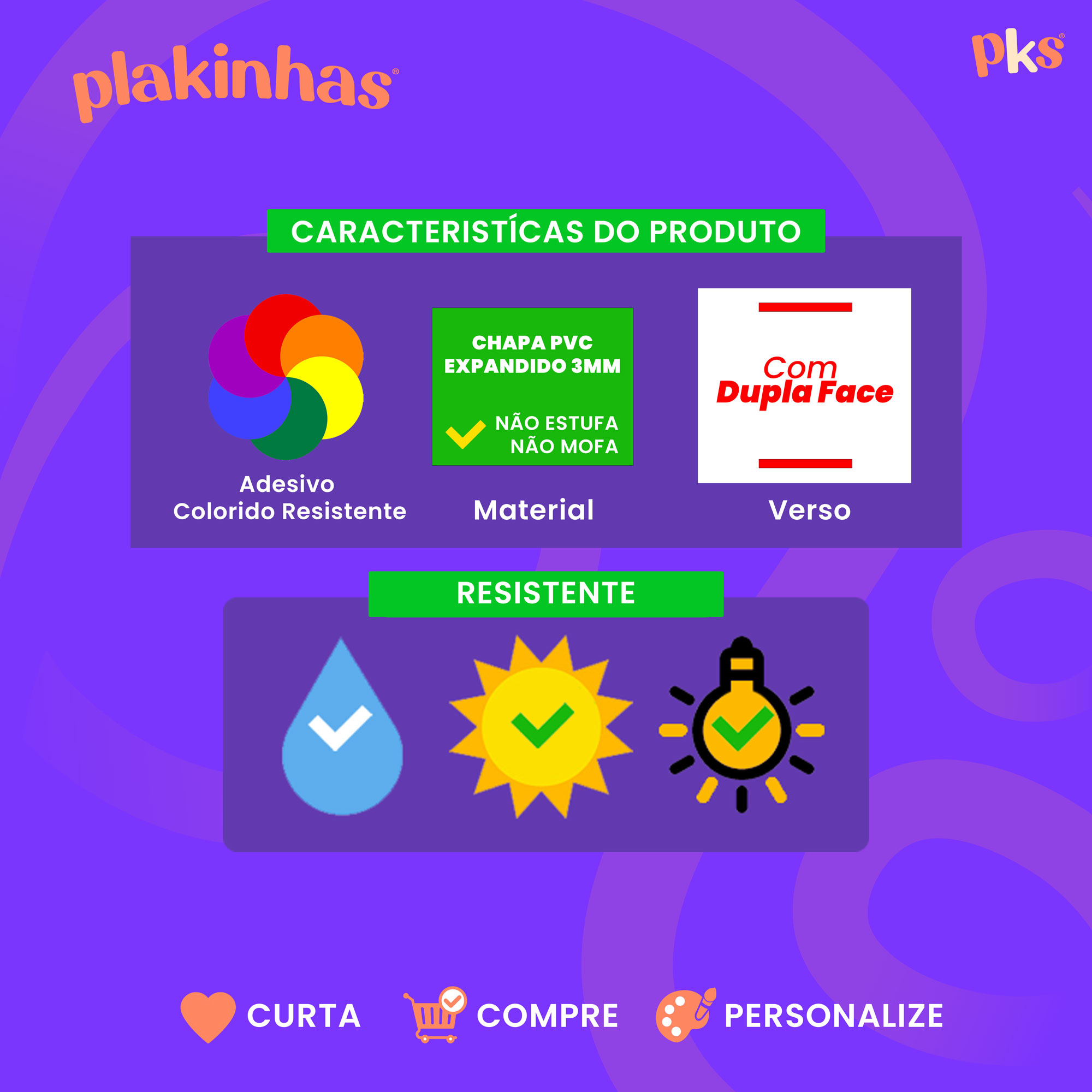 Placa Pix com Qr Code - Plakinhas