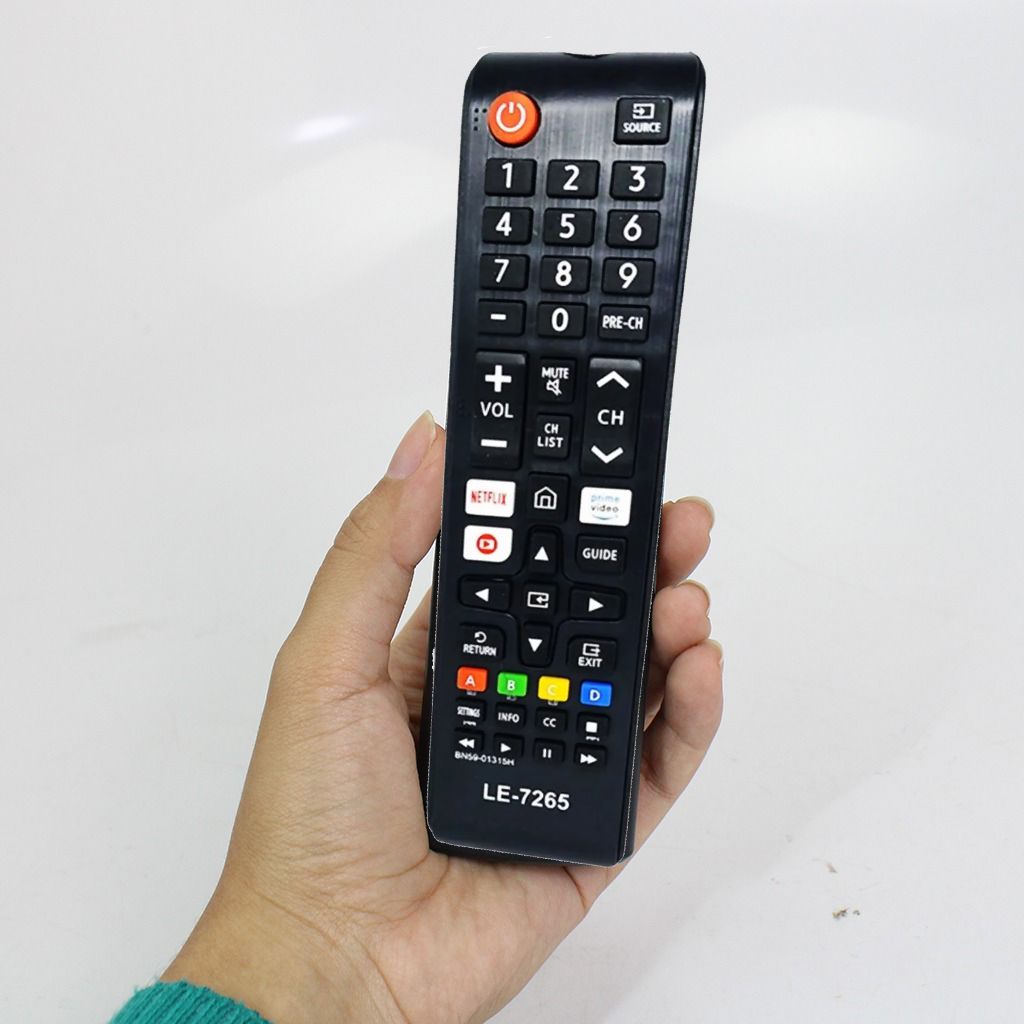 Controle Remoto Tv Samsung 4k Smart Netflix Prime Le-7265 - Flex Importados