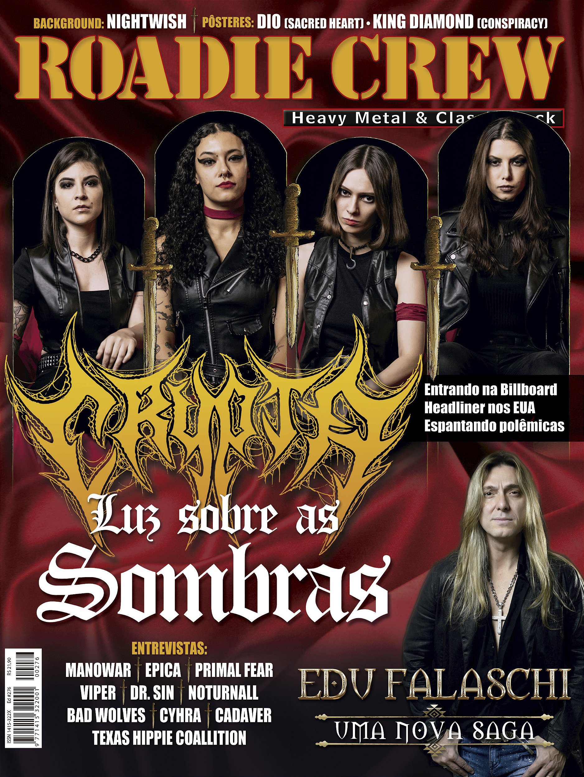 Roadie Crew Edição #276 - Roadie Crew Shop