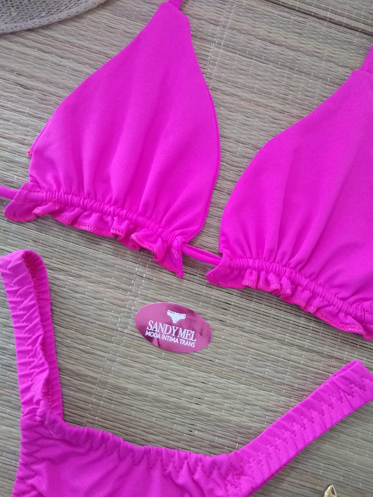 Biquini Pink Neon - Sandy Mel