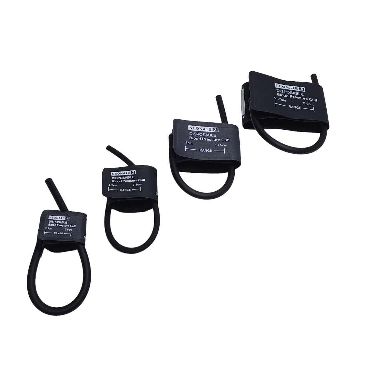 Manguitos Braçadeira Neonatal 1 Via Kit 4 Tamanhos - Maple Hospitalar ...