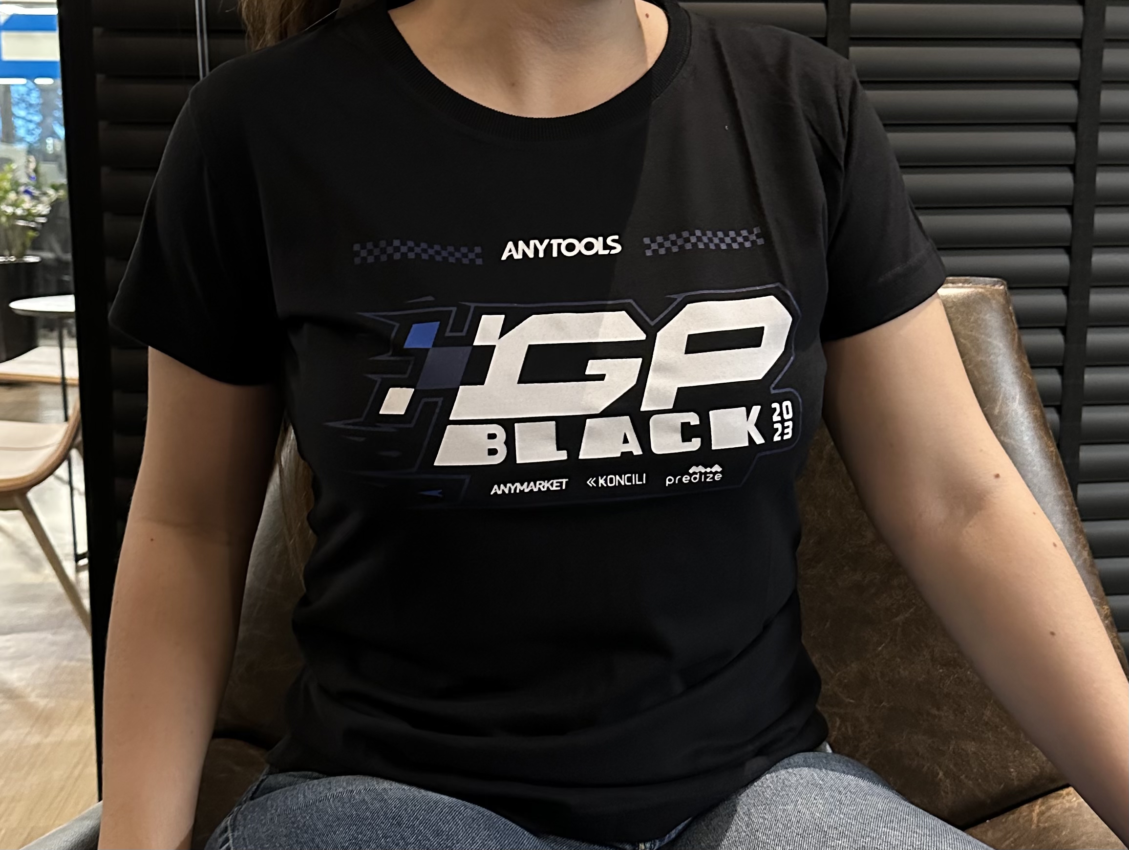 Camiseta Anytools GP Black - LOJINHA DB1