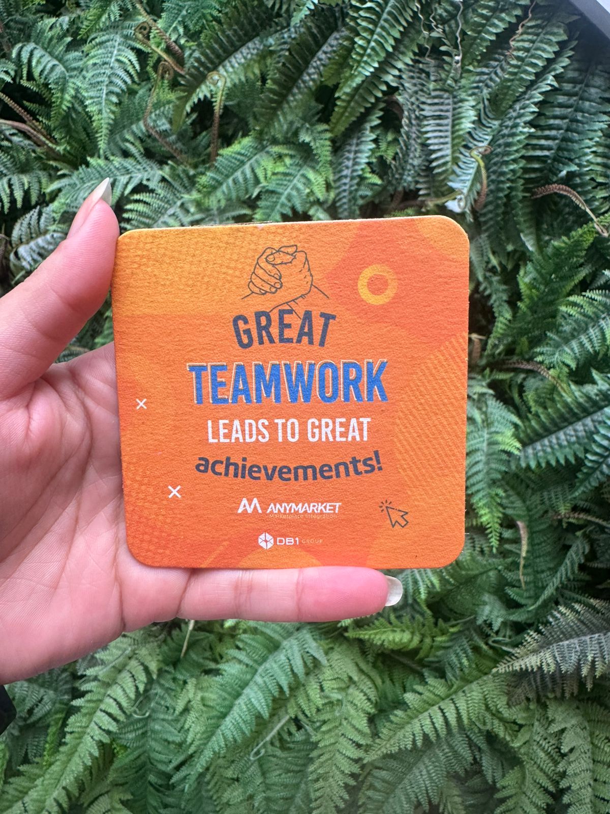 BRINDE - Bolacha para copo Any - LOJINHA DB1