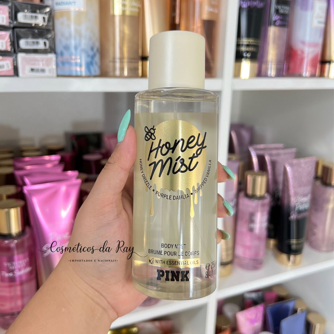 Body Splash Honey Mist Pink Victoria's Secret 250ml - Cosmeticos da ray