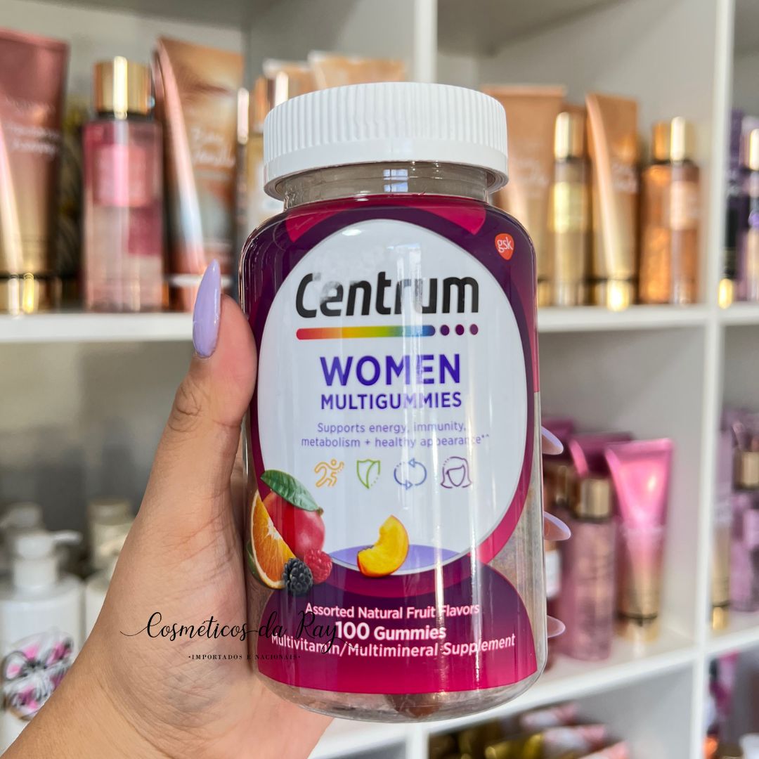 Centrum Women Gomas Multivitamínicas Para Mulheres- 100 unidades ...