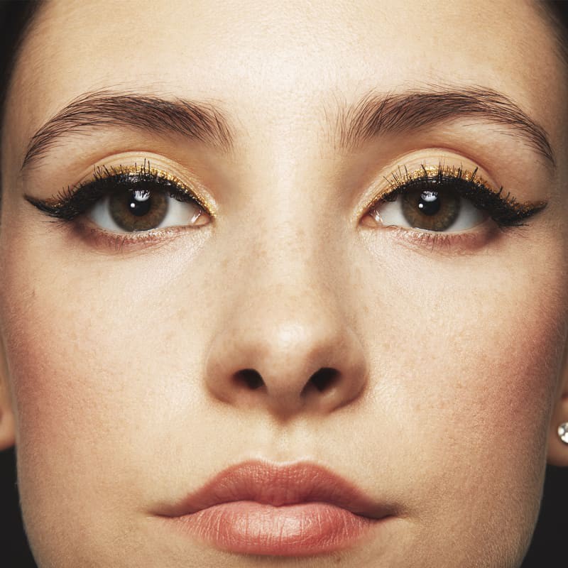 Lápis Gel Para Olhos À Prova D'água Cor Preto Eudora Glam 1,2g ...