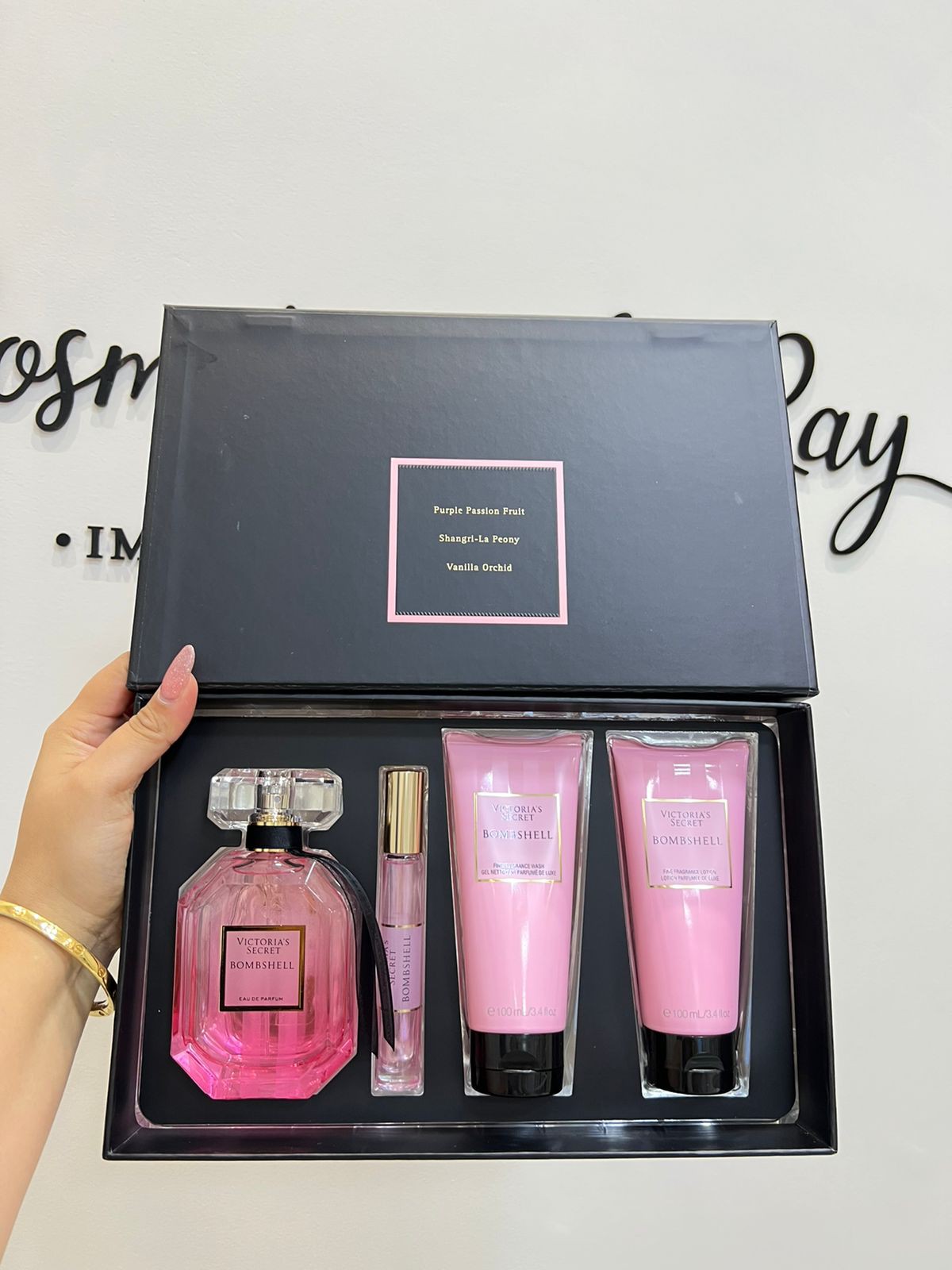 Kit Bombshell Victoria's Secret 4 itens - Cosmeticos da ray