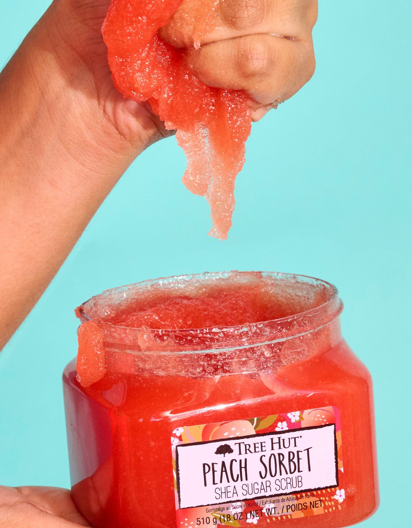 Esfoliante Corporal Tree Hut Peach Sorbet Shea Sugar Scrub 510g ...