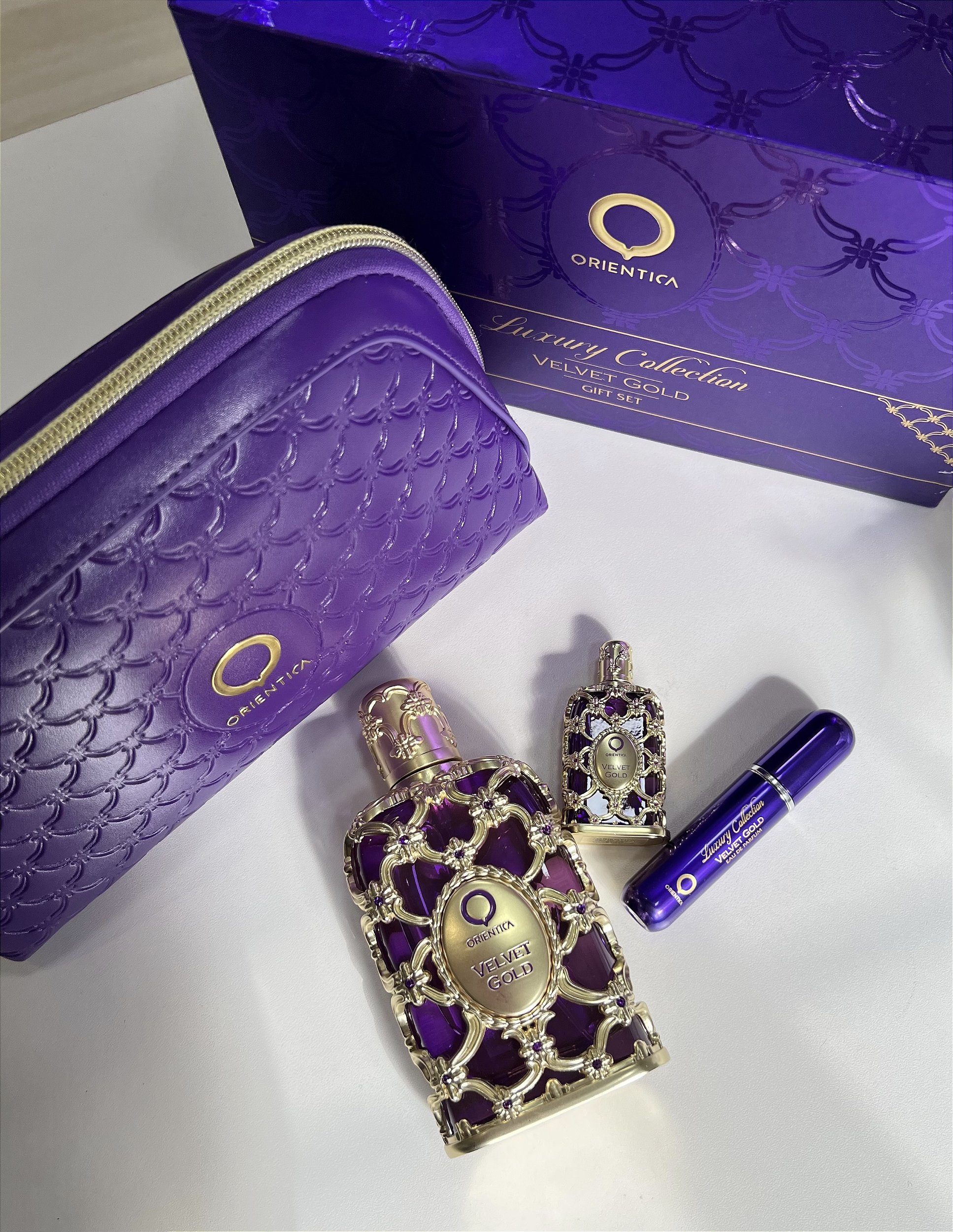 Kit Luxury Collection Velvet Gold Orientica: Eau de Parfum 80ml ...