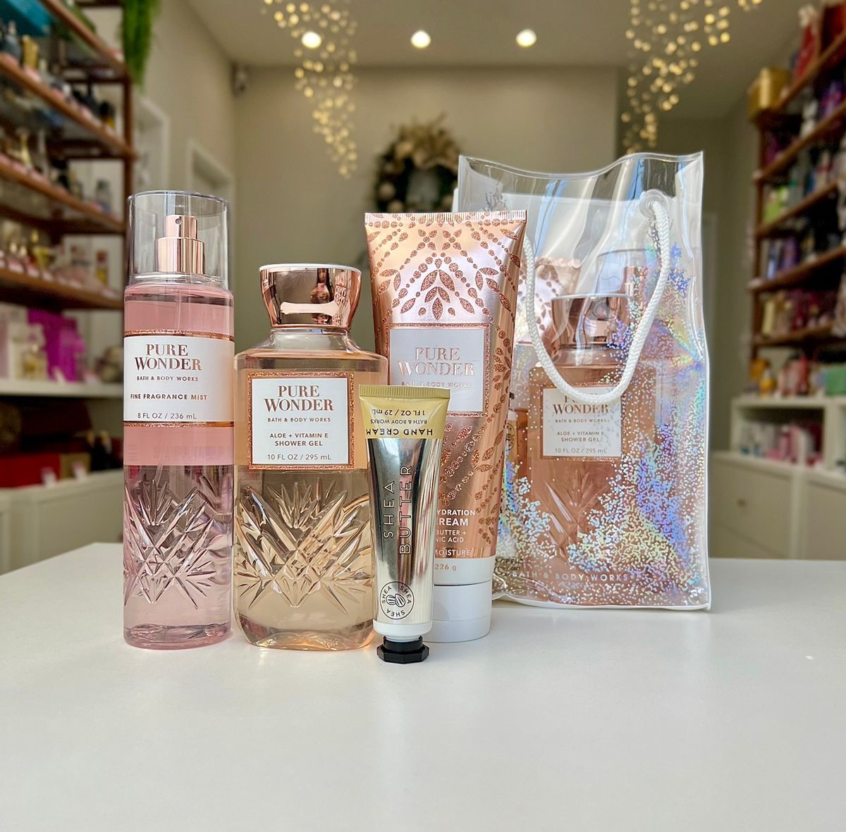 Kit Pure Wonder Bath & Body Works (5 itens) - Cosmeticos da ray