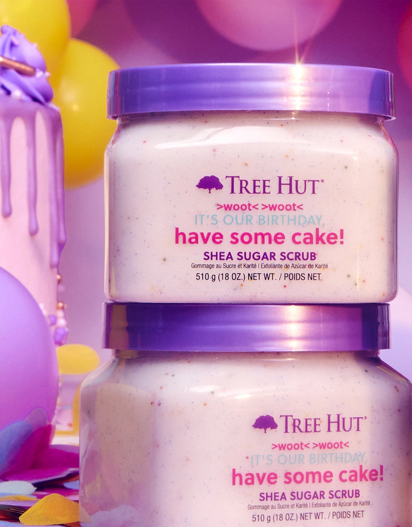 Esfoliante Corporal Tree Hut Birthday Cake Shea Sugar Scrub 510gr ...