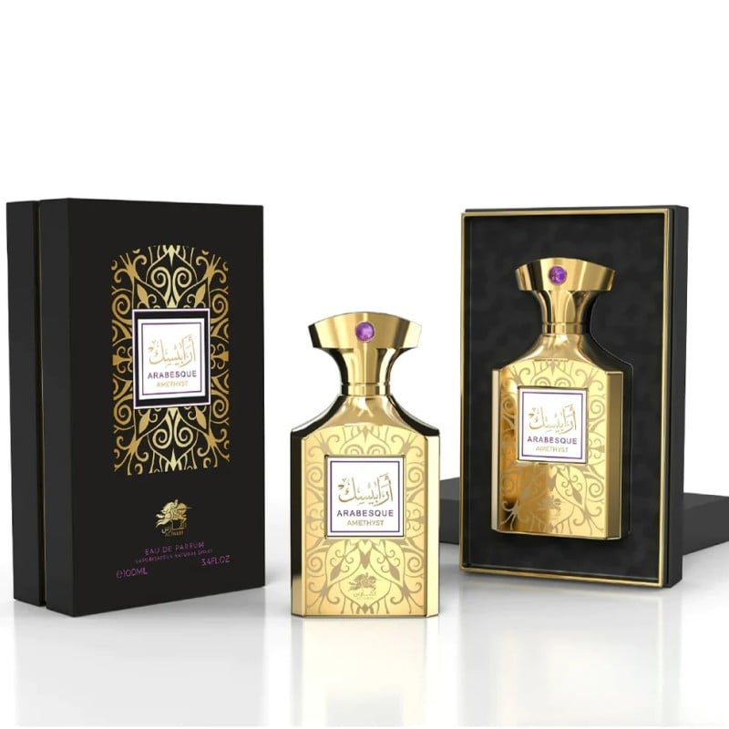 Arabesque Amethyst Emper Eau de Parfum - Perfume Árabe Unissex 100ml ...