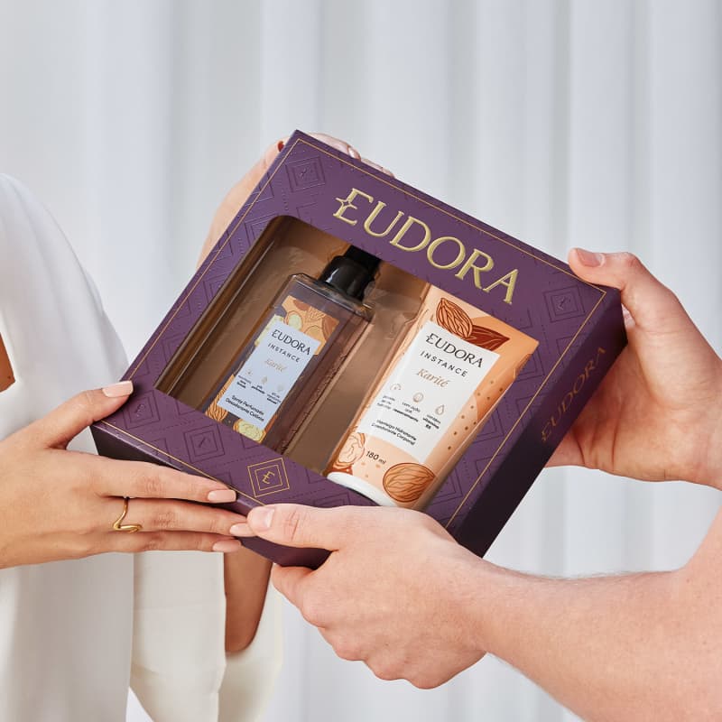 Kit Presente Instance Karité (2 itens) - Cosmeticos da ray