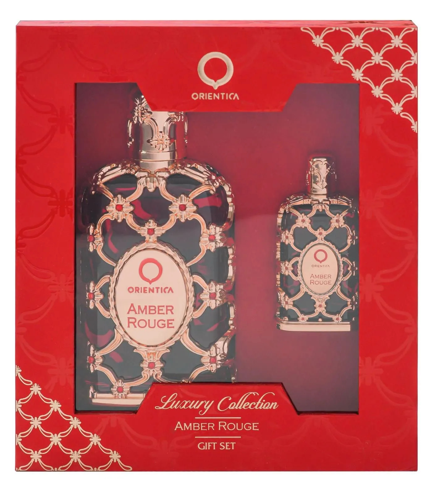 Kit Luxury Collection Amber Rouge Orientica: Eau de Parfum 30ml ...