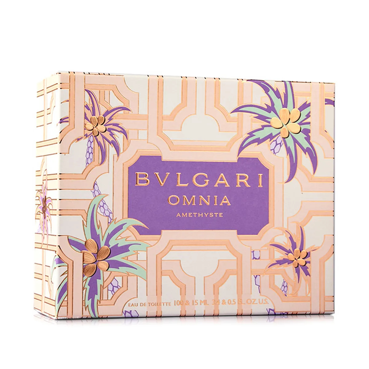 Kit Omnia Amethyste Bvlgari Feminino Eau De Toilette (2 Itens) - Cosmeticos da ray