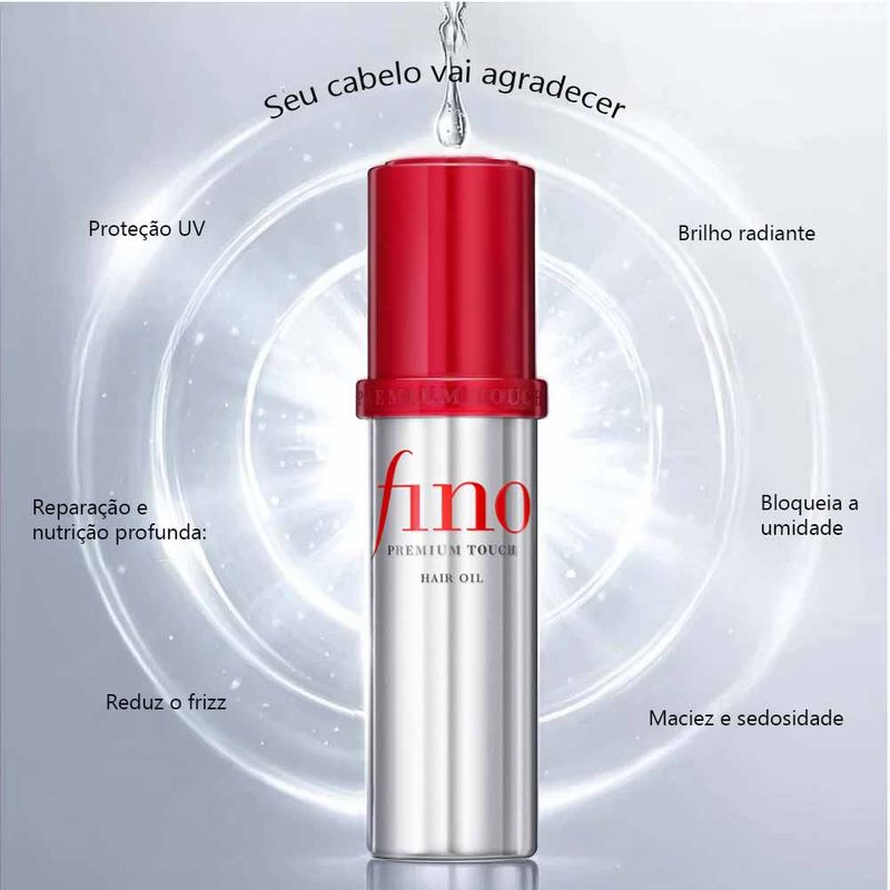Fino Premium Touch Hair Oil - Óleo Capilar 70ml - Cosmeticos da ray
