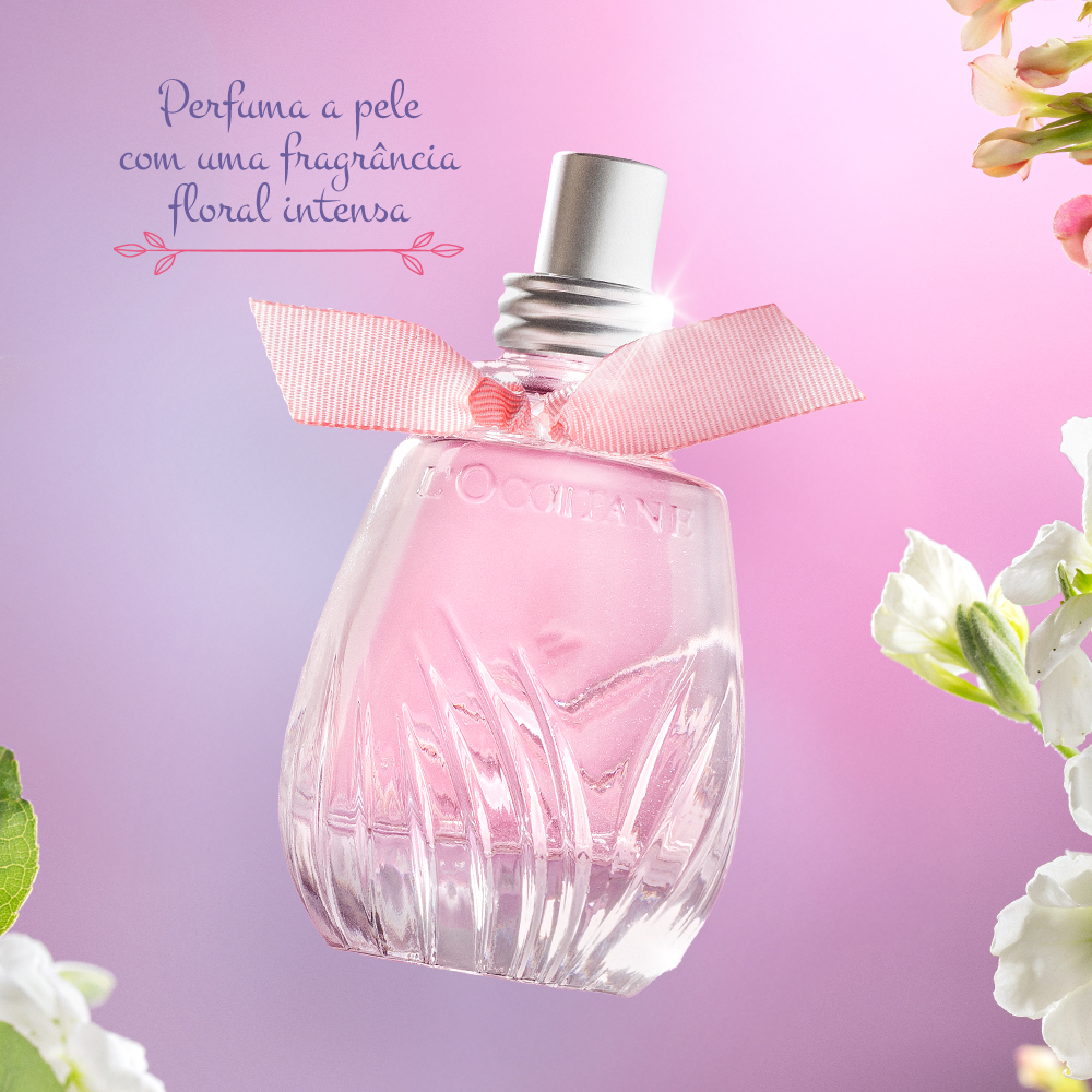 Eau de Parfum Pomar de Flores Buquê L'Occitane 50ml - Cosmeticos da ray