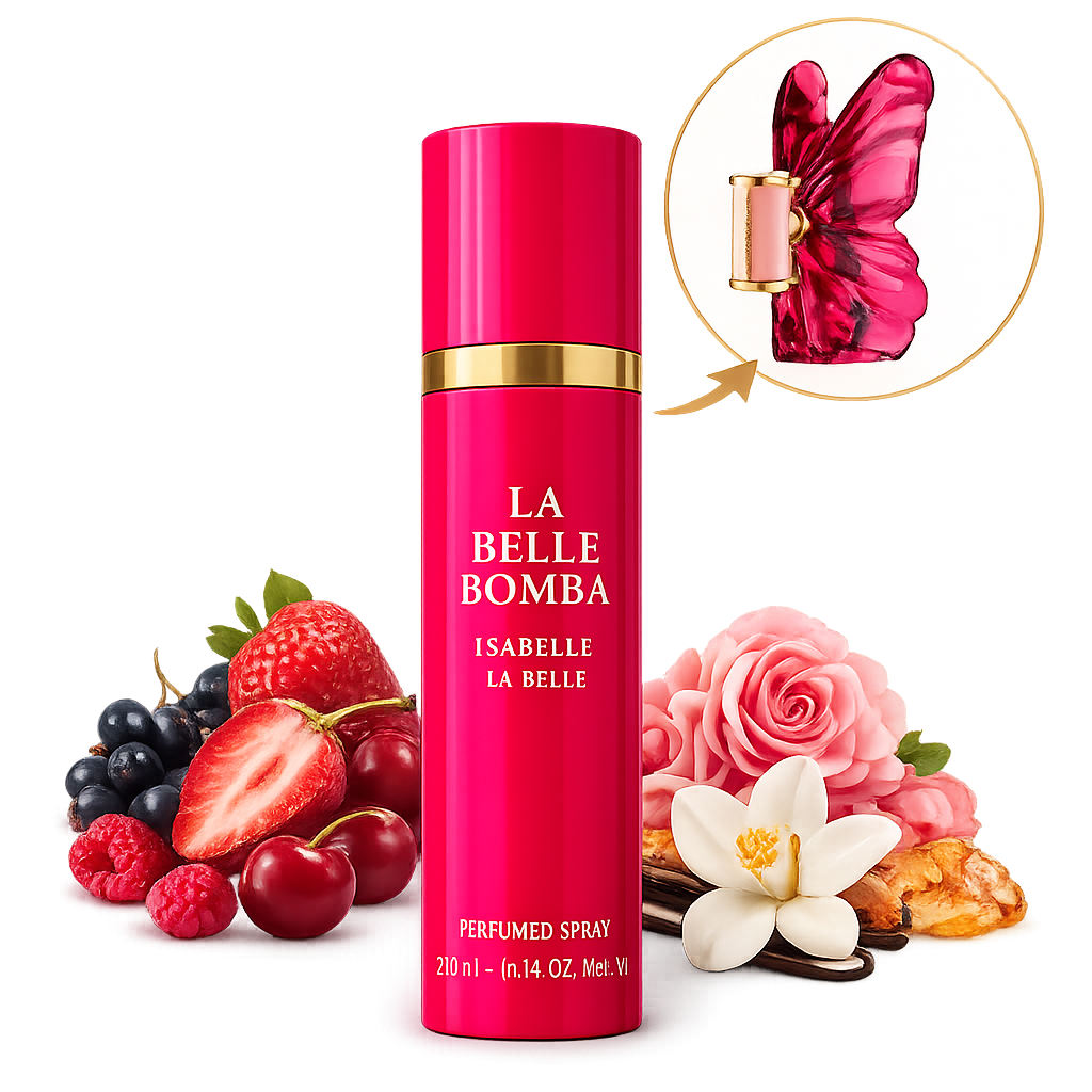 Body Splash La Belle Bomba Isabelle 300ml - Cosmeticos da ray