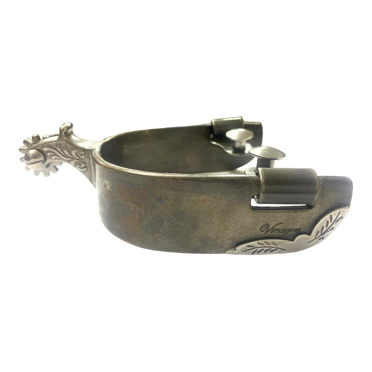 ESPORA TOPETE 3/4 PRETA ARCO LISO CAO BORDADO ROSETA 3068 INOX ...