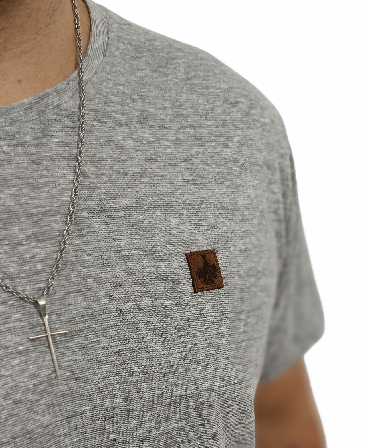 Camiseta Masculina Cinza Claro Jerley - Darraíz | Loja Online de Moda ...