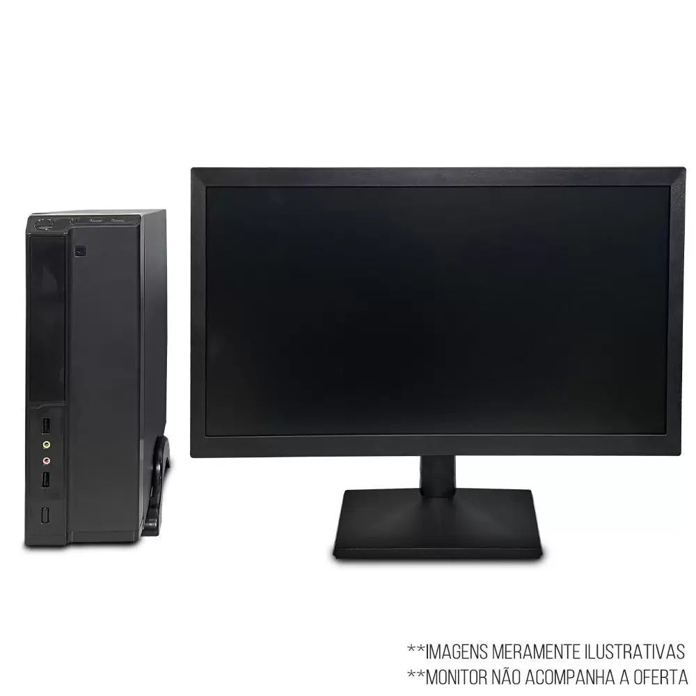 Computador Slim Intel Core i7 Série 3, RAM 8GB, SSD 240GB, Windows 10 ...