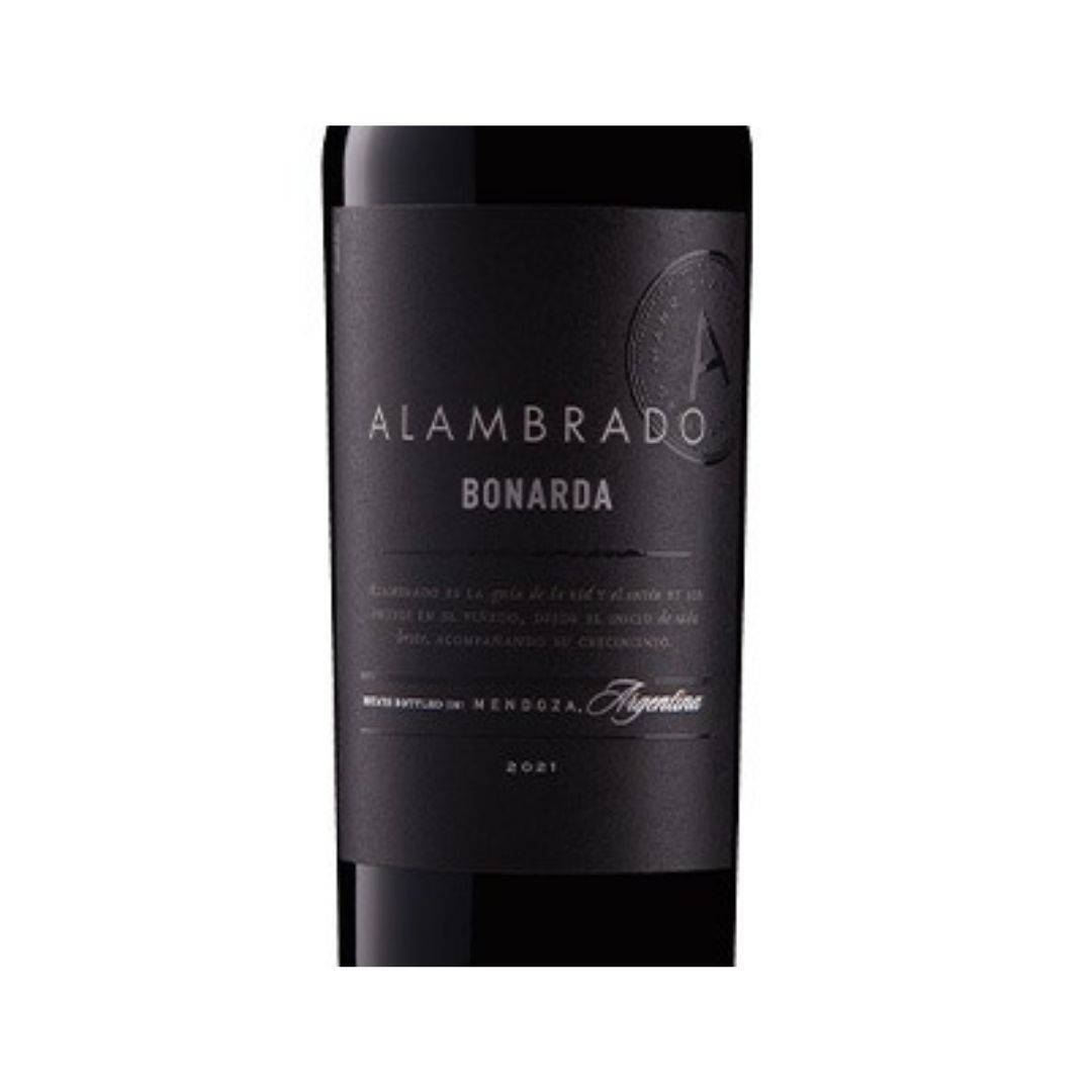 Alambrado Etiqueta Negra Bonarda 750ML - Adega Vino Royale