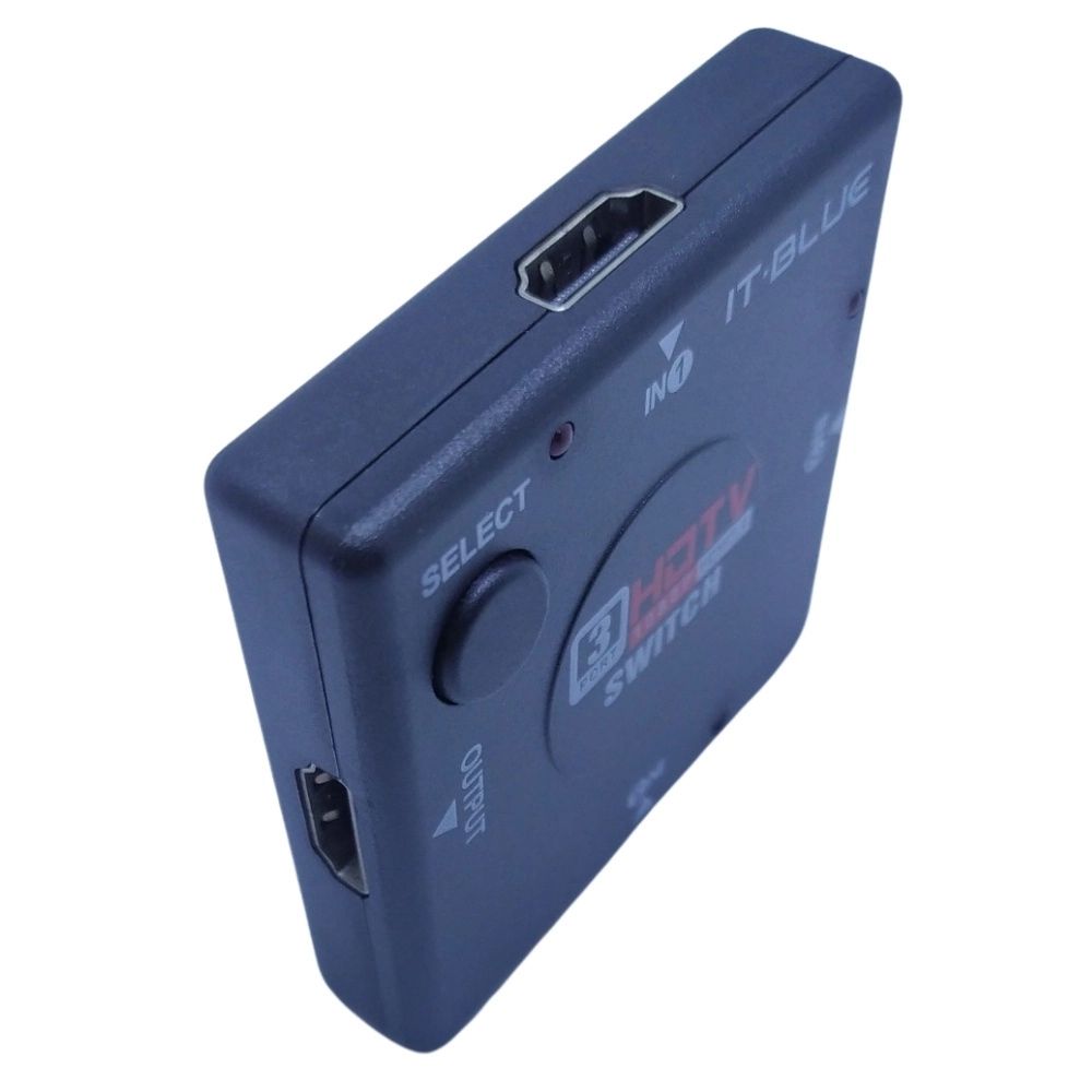 SWITCH HDMI LE-4111, 3 PORTAS - ITBLUE - SHOP ESCOLAR
