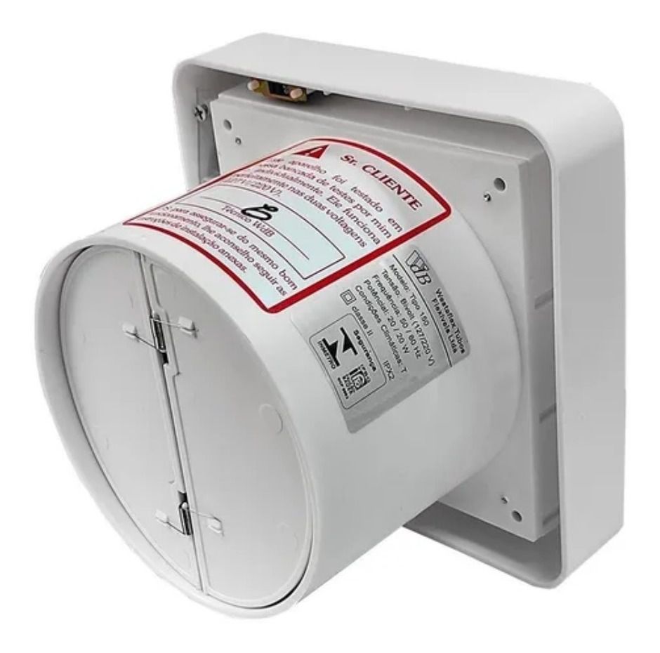Motor Exaustor/renovador Ar M 150 A 8m² Bivolt Ventokit Wdb - Hidracommerce