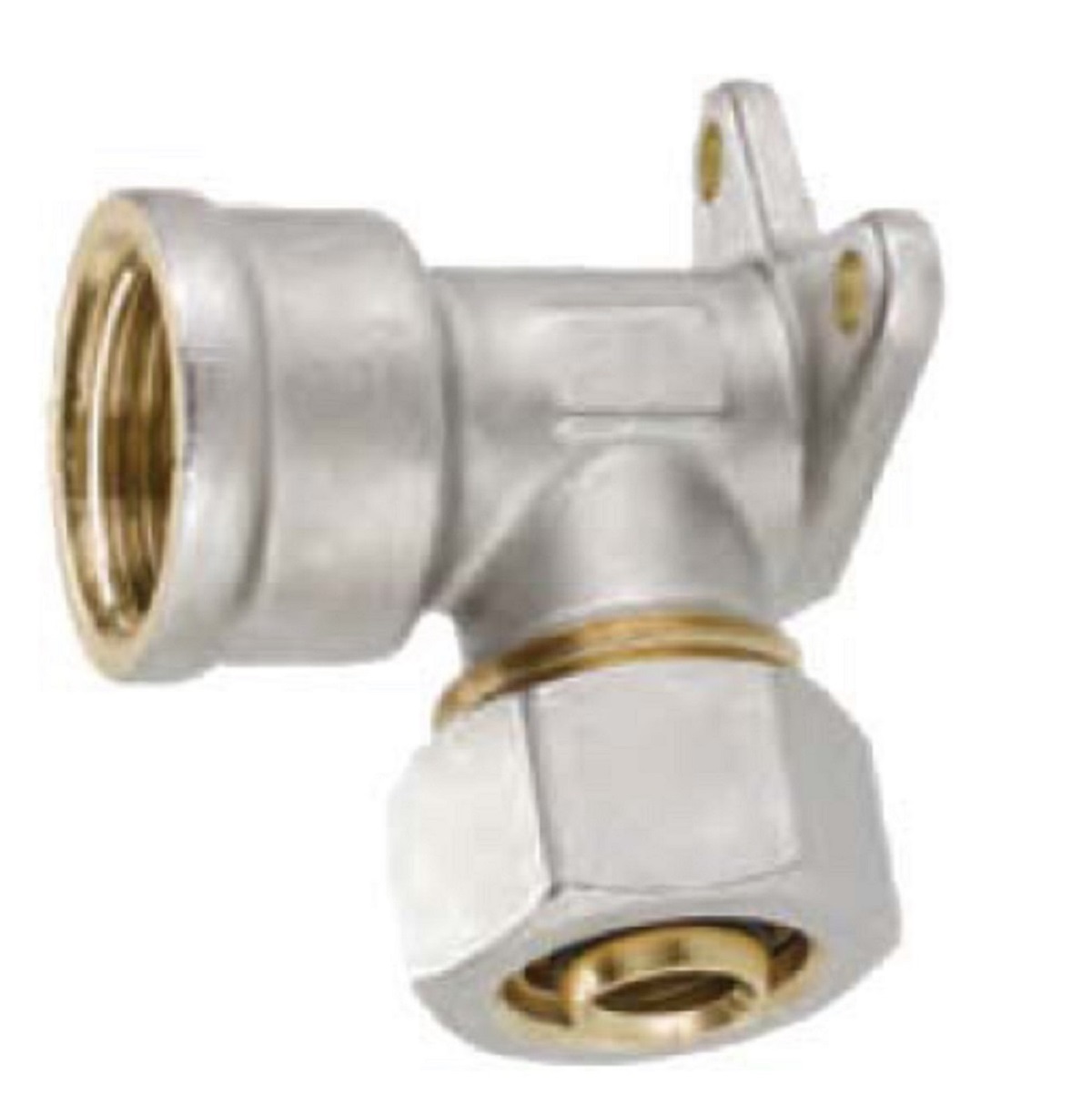 Cotovelo fêmea com flange água Eco 20x1/2" - Casa e Construção Fácil ...