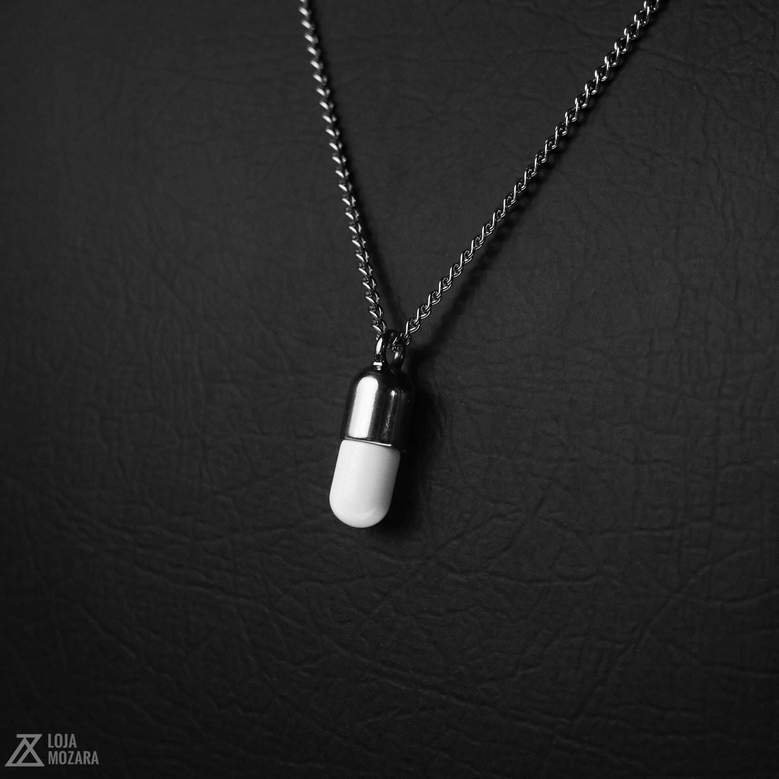 Colar Drug - Aço Inox - Loja Mozara