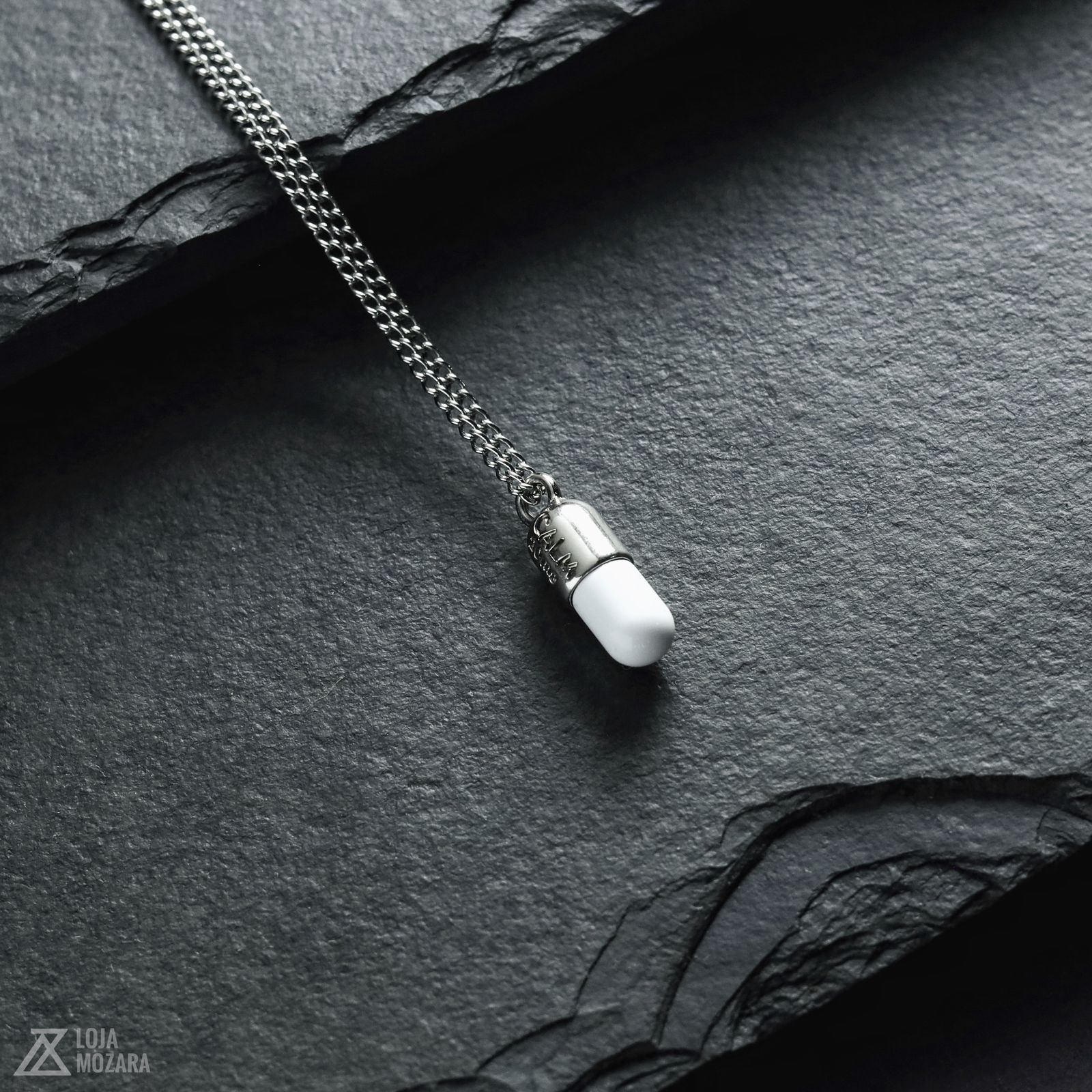 Colar Drug - Aço Inox - Loja Mozara