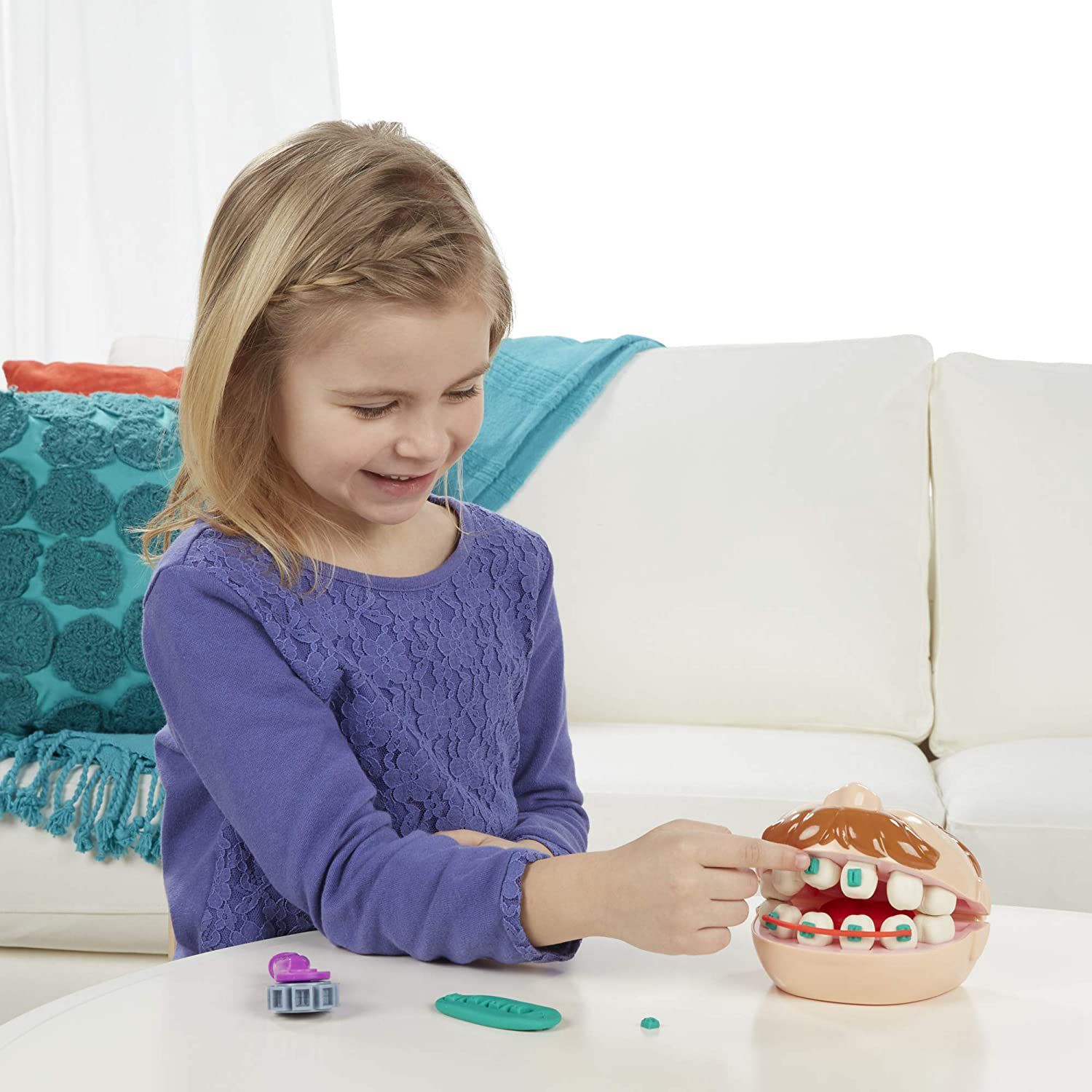 Play Doh Brincando de Dentista - F1259 - Hasbro - Real Brinquedos