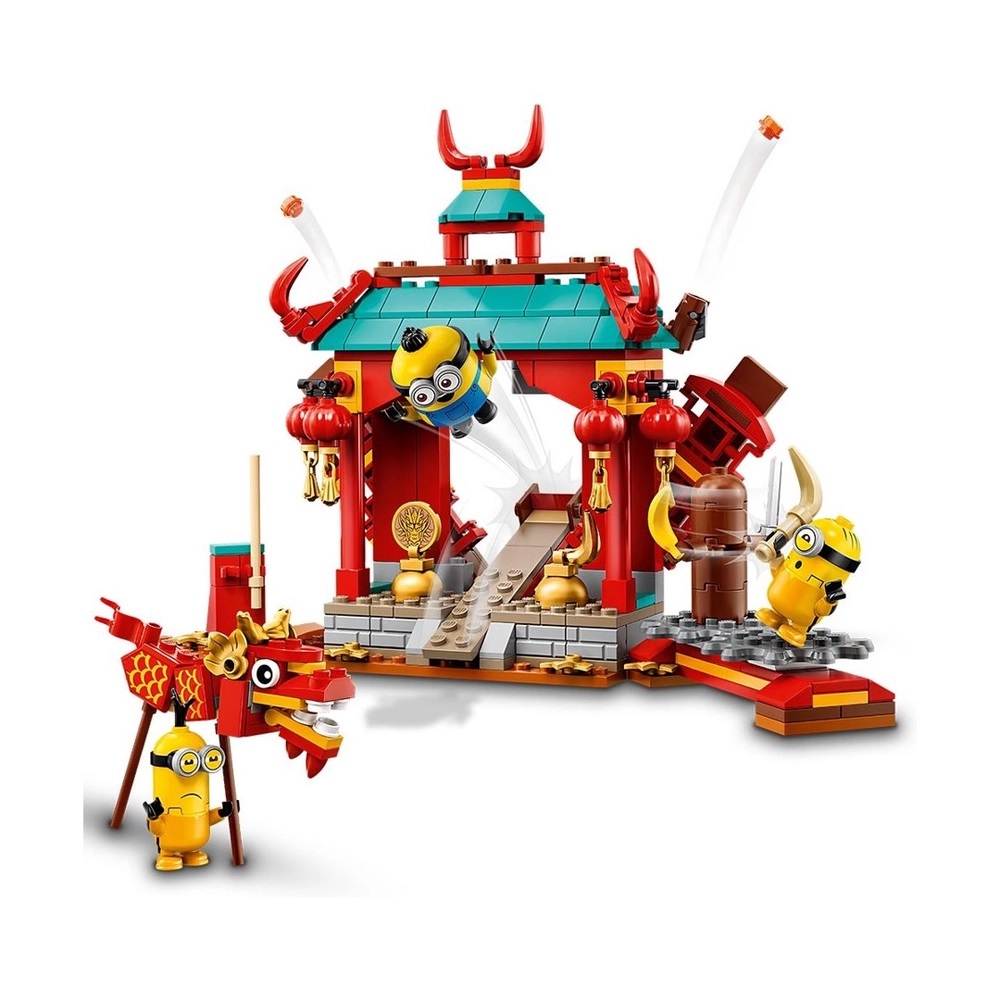 Lego Minions - Combate De Kung-Fu Dos Minions - 310 Peças - 75550 - Le ...