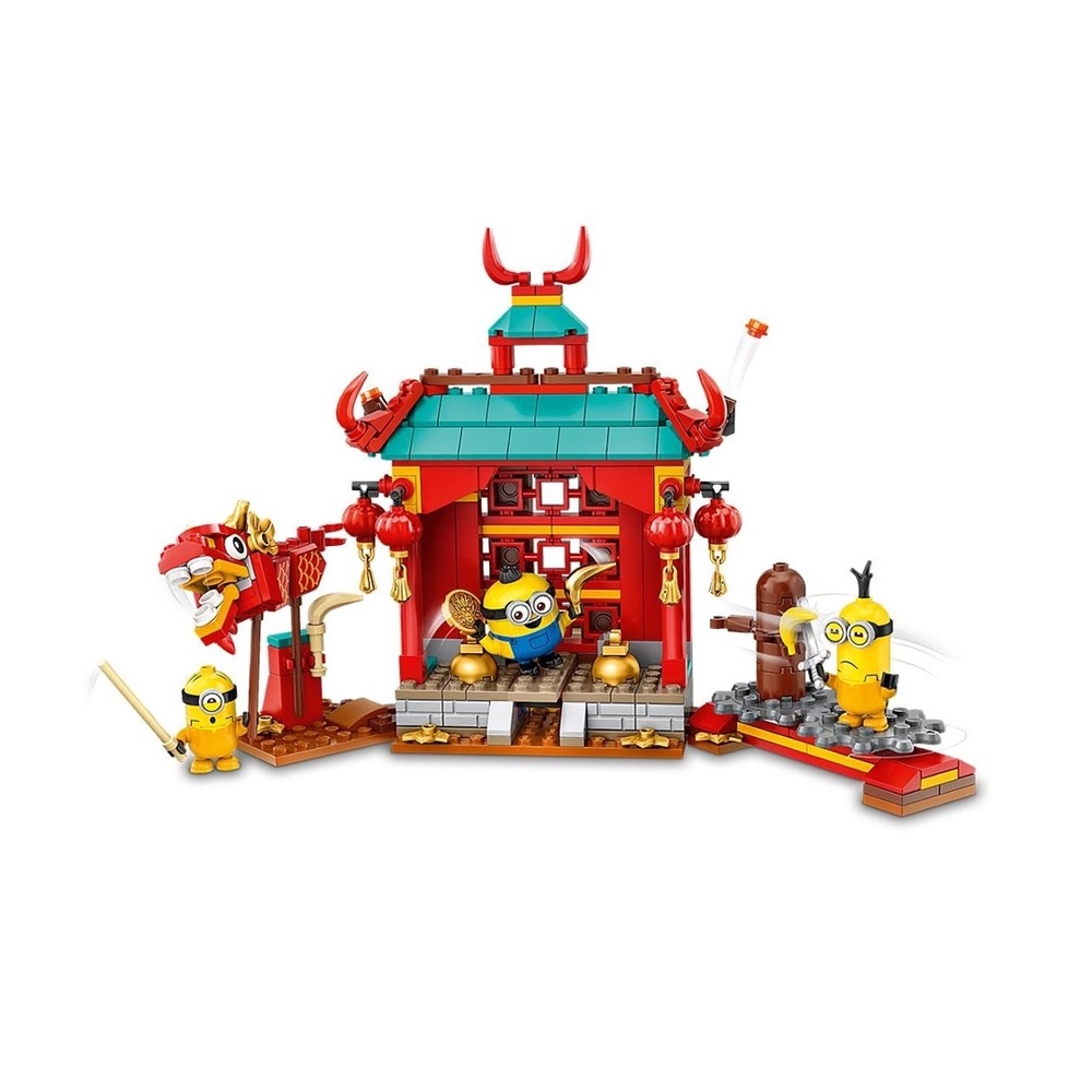 Lego Minions - Combate De Kung-Fu Dos Minions - 310 Peças - 75550 - Le ...