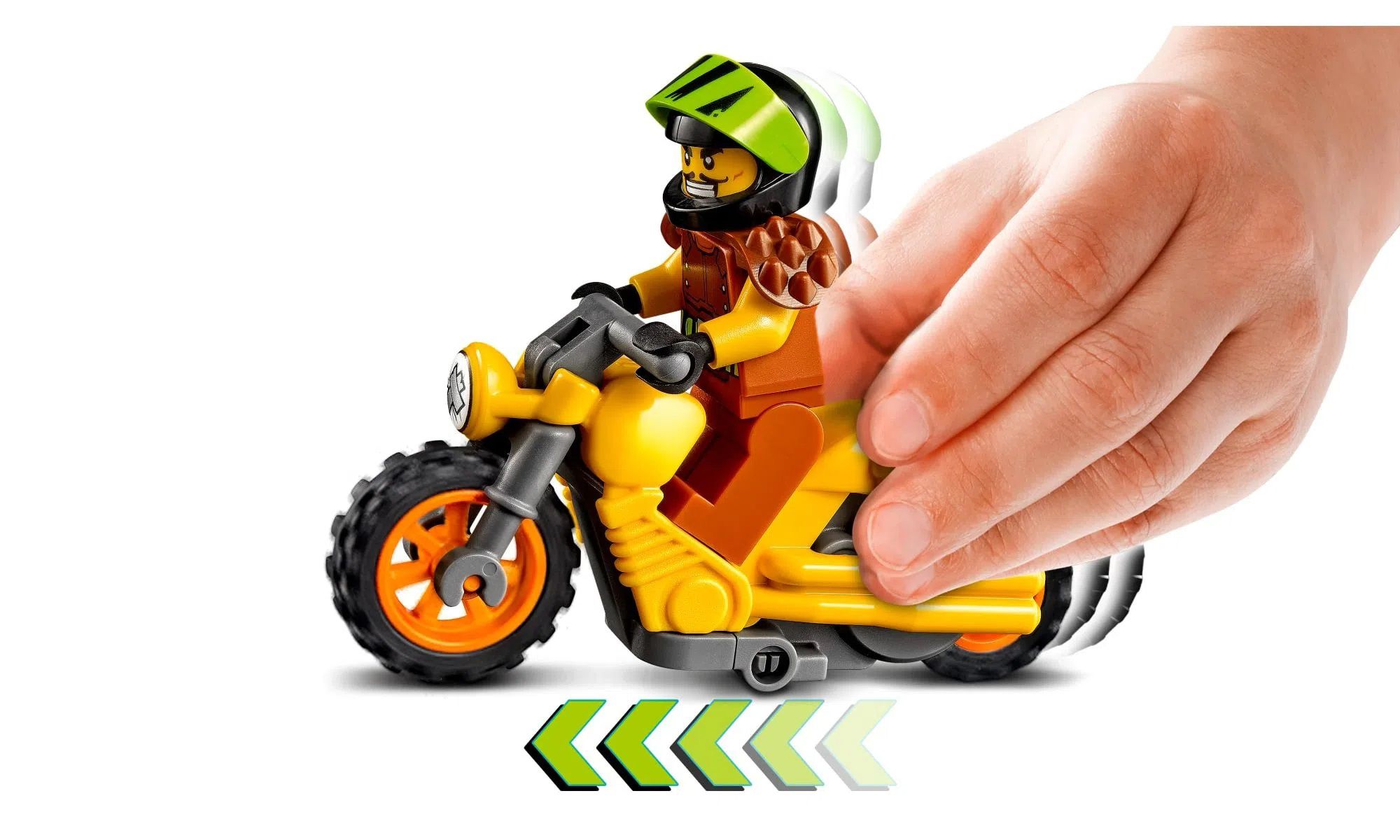 Lego City - Moto de Acrobacias Demolidoras - 12 Peças - 60297 - Lego ...