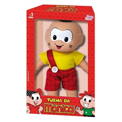 Boneco Cascão Clássicos -1028 - Novabrink - Real Brinquedos