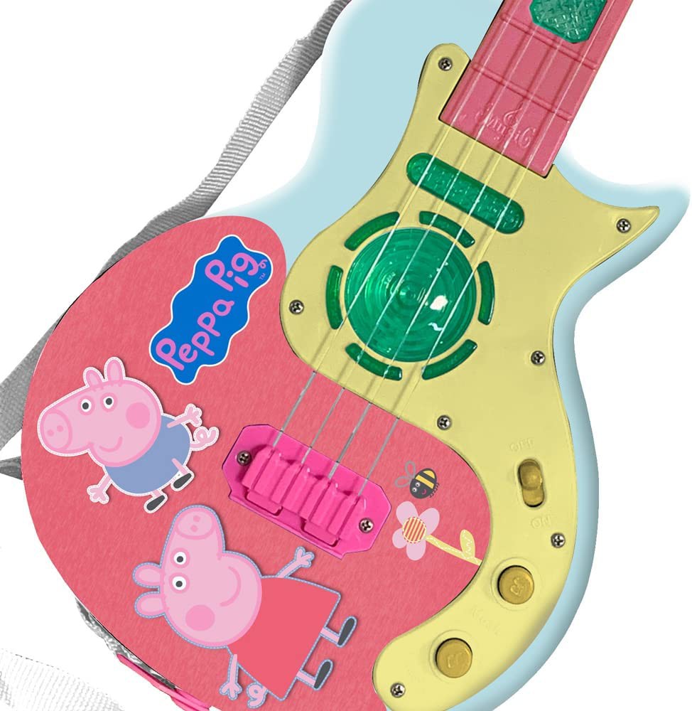 Instrumento Musical Peppa Pig - Jovem Guitarrista - 1514 - Candide ...