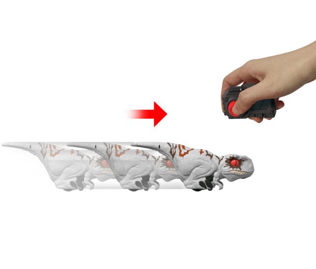 Jurassic World Click Tracker Atrociraptor Ghost - Com Controle - GYN38 ...