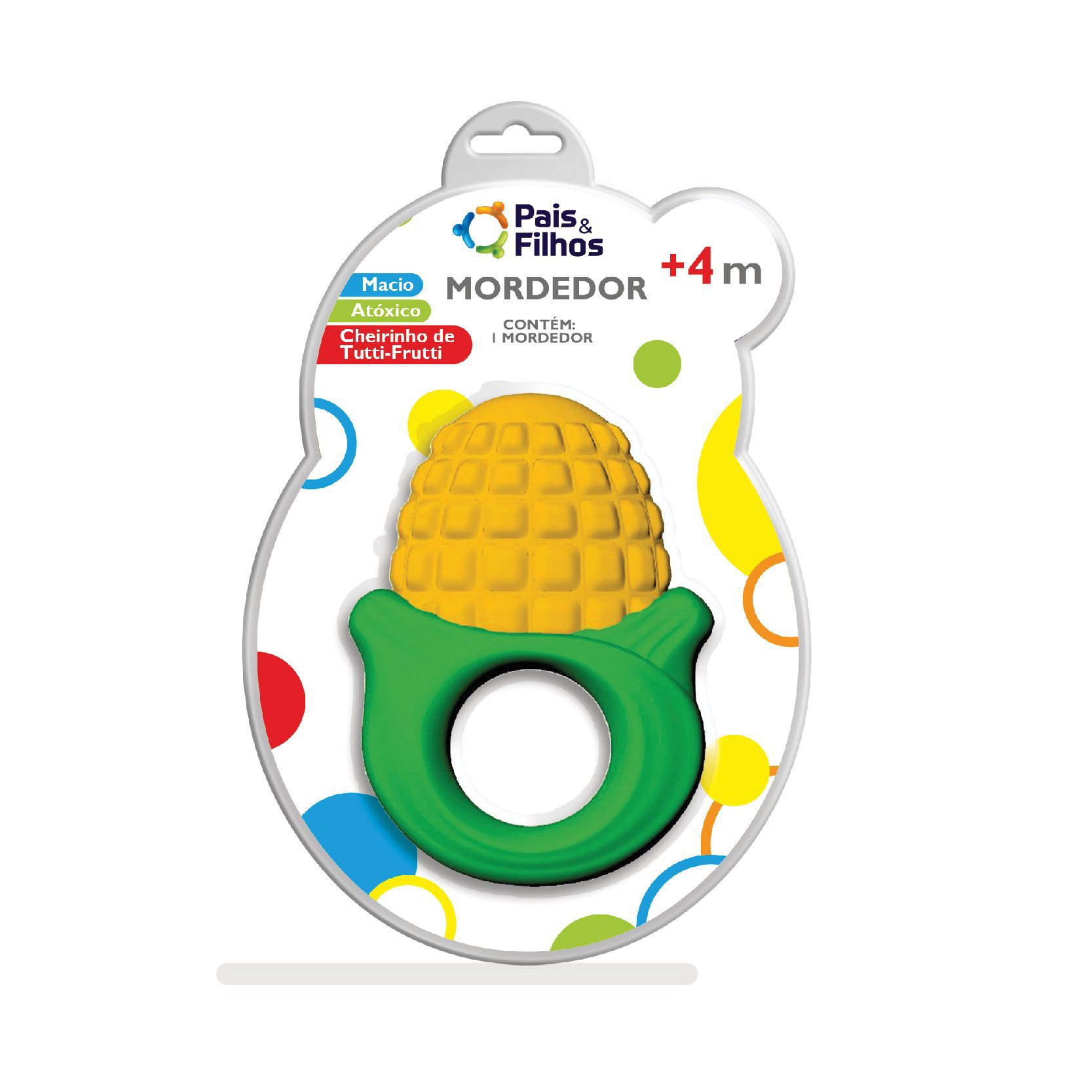 Mordedor Milho - 790876 - Pais e Filhos - Real Brinquedos
