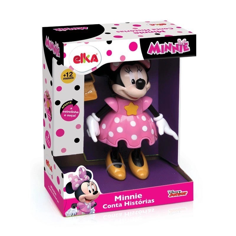 Boneca Minnie - Conta História - 856 - Elka - Real Brinquedos
