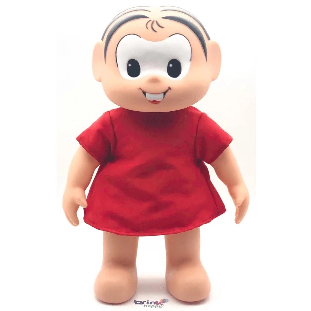 Boneca Mônica Clássica - Turma da Mônica - 1025 - NovaBrink - Real ...