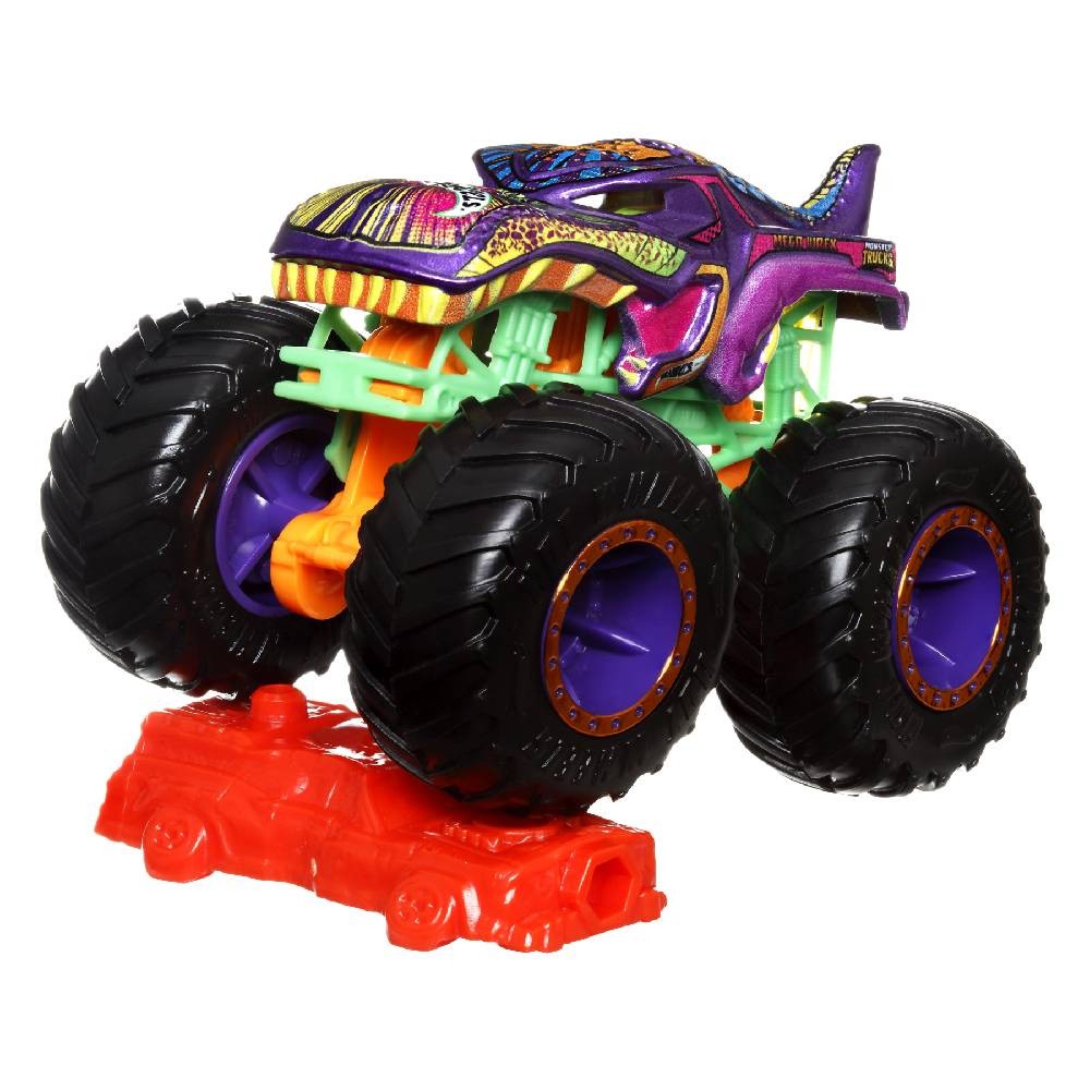 Hot Wheels Monster Trucks 1:64 - Mega Wrex - FYJ44 - Mattel - Real ...