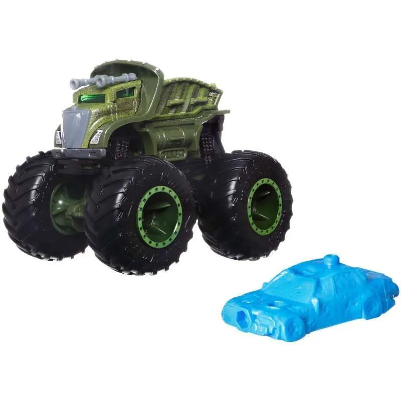 Hot Wheels Monster Trucks 1:64- Triceratops - FYJ44 - Mattel - Real ...