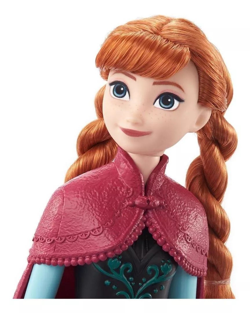 Boneca Disney Frozen - Anna - HMJ41 - Mattel - Real Brinquedos