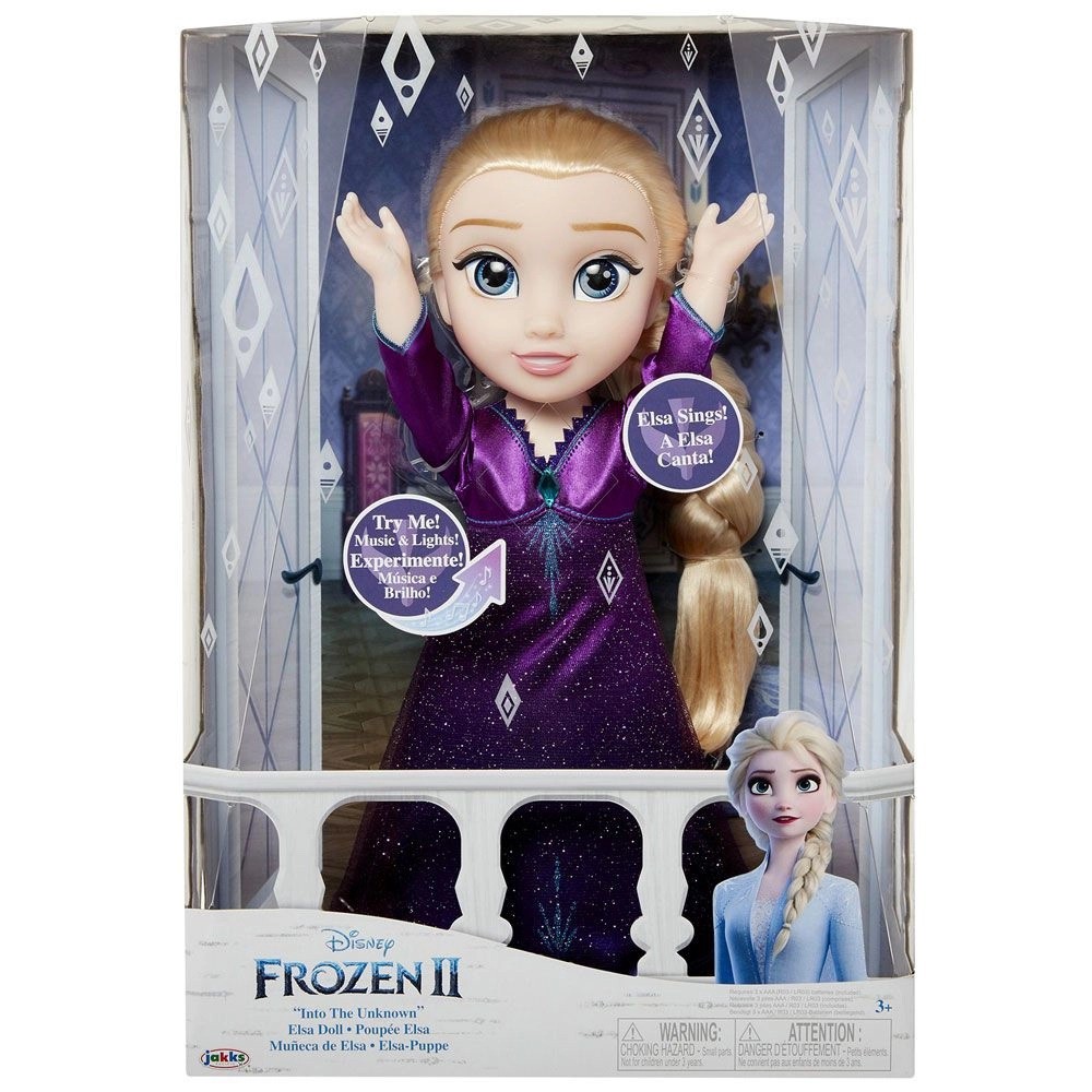 Elsa Musical - Com Luzes e Sons - Frozen 2 - 6482 - Mimo - Real Brinquedos